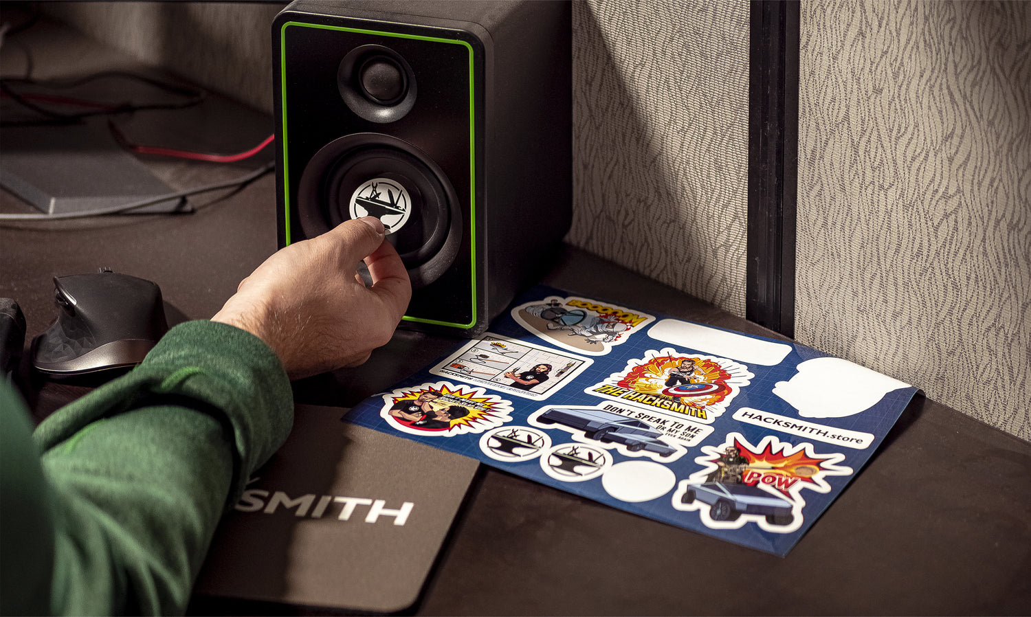 Hacksmith Sticker Sheet #1