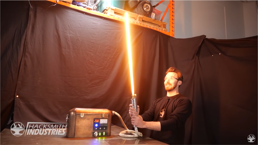 Lightsaber Crowdfunding Campaign | Hacksmith.store